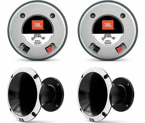 2x JBL / Selenium D350 2" Phenolic Compression Driver 8 ohm | Reverb