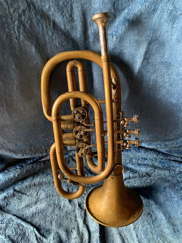 Brass Cornet 1984 USSR Soviet Vintage | Reverb