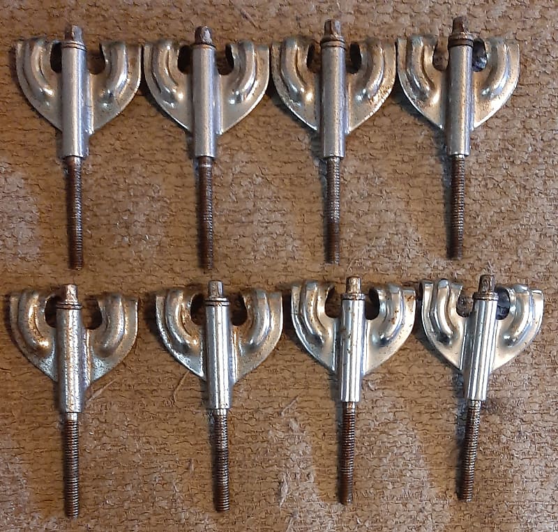 SLINGERLAND RADIO KING CLAWS & TENSION RODS VINTAGE 3 1/2 | Reverb