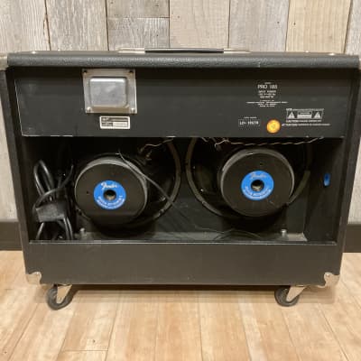 Clean Fender Pro 185 150-Watt 2x12" USA Made Guitar Combo | Reverb