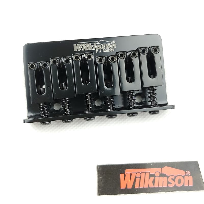 Wilkinson Fixed Bridge String Thru Bridge Tailpiece String | Reverb
