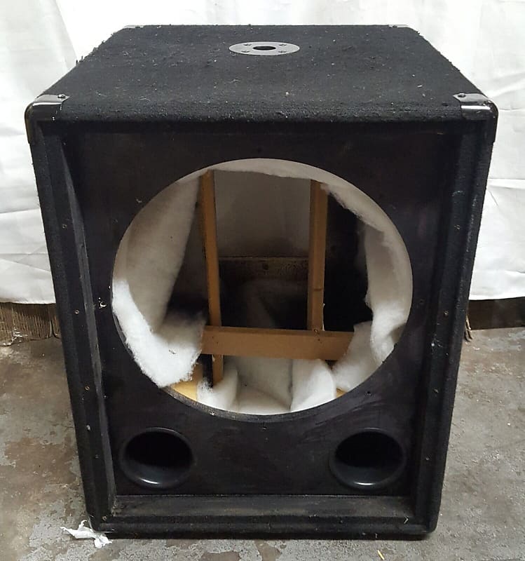 Universal 18" Speaker Box with 2 Air Holes & Padding Inside - | Reverb