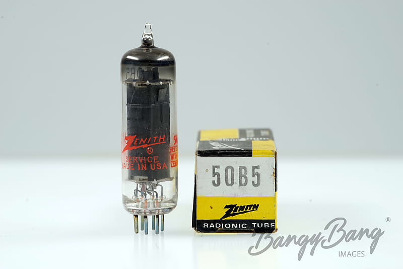 Vintage Zenith 50B5/A4388 Miniature Tetrode Audio Output | Reverb