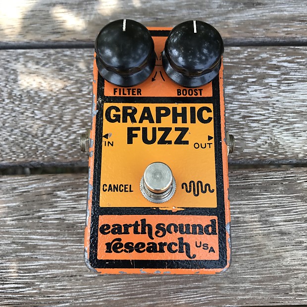 Graphic Fuzz - Earth Sound Research - Vintage ESR Pedal 1970s | Reverb