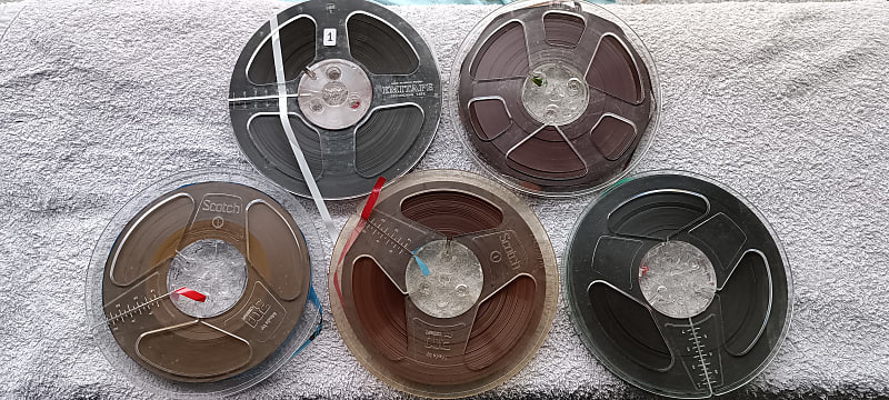 Various 1/4 Reel to Reel Audio Tapes | Reverb