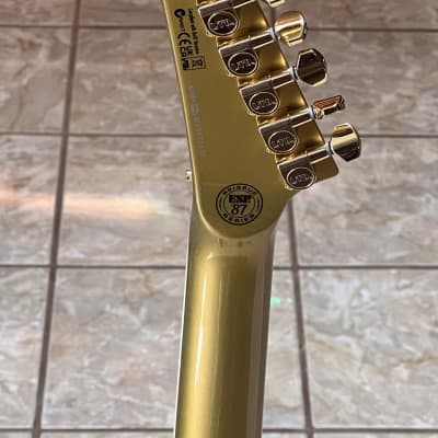 ESP LTD M-1 Custom '87 Electric Guitar - Metallic Gold | Reverb