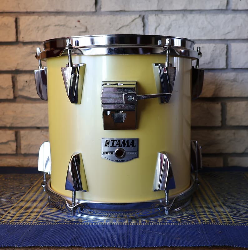 Tama 9x10” Granstar Tom 1980s - Yellow Silk | Reverb