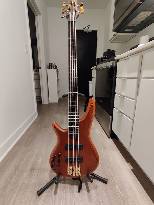 Left handed Ibanez 1205 5 string bass | Reverb