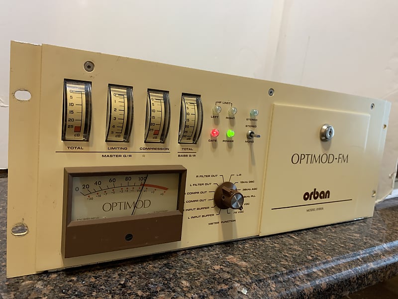 Orban Optimod 8100A/1 FM Broadcast Audio Processor | Reverb UK