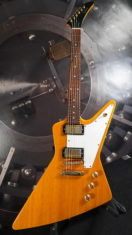 Epiphone '58 Korina Explorer 2005 Korea w/ Hard Case | Reverb