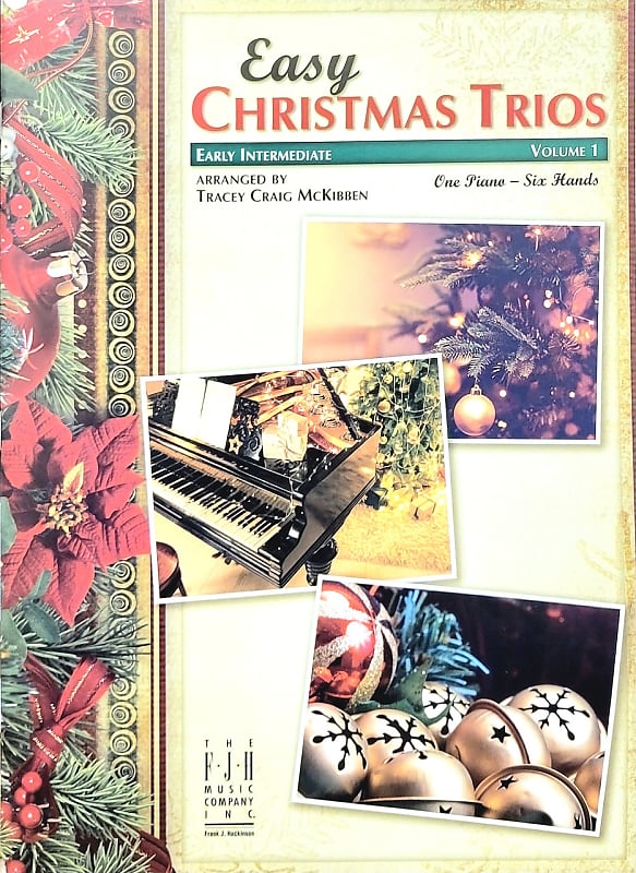 Easy Christmas Trios - Early Intermediate Piano Trio - 1 | Reverb