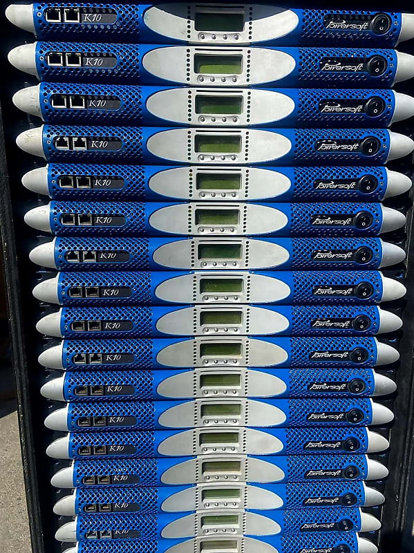 1x Powersoft K10 2-Channel Pro DJ 12000W Live Sound Power | Reverb