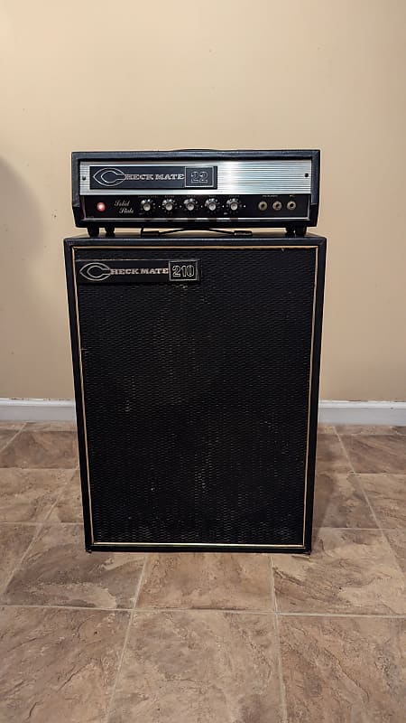 Teisco Checkmate 22 Mini Stack Guitar Amplifier Vintage | Reverb