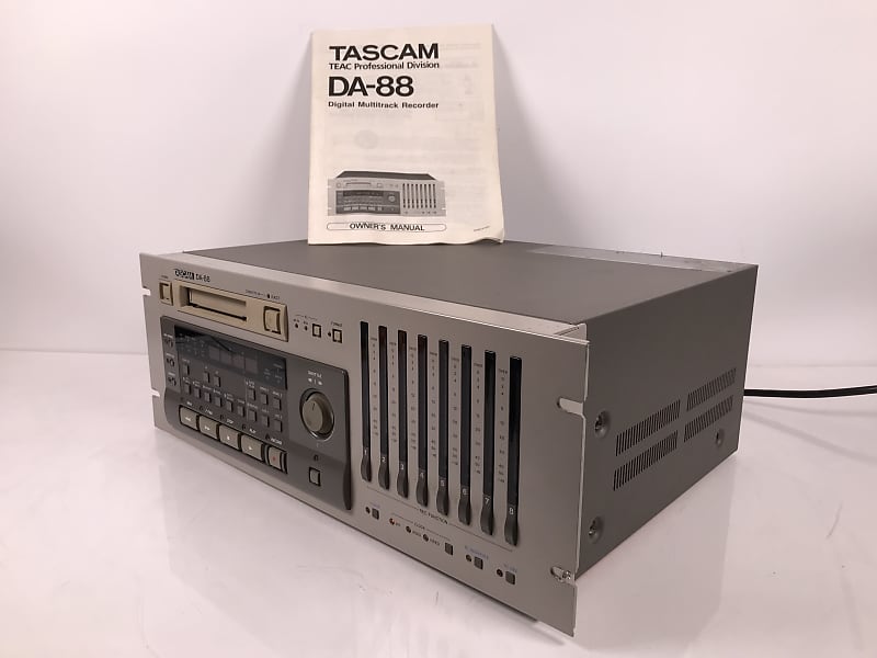 Tascam DA-88 ~ 8-Ch Multitrack Digital Audio Recorder | Reverb