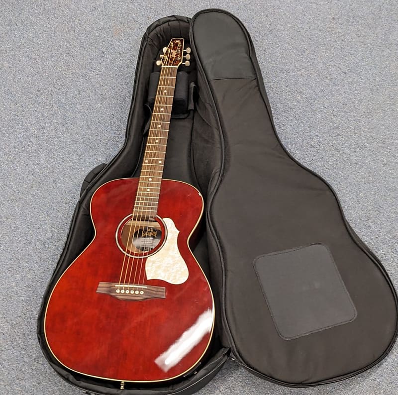 Seagull M6 LTD Ruby Red CH EQ | Reverb