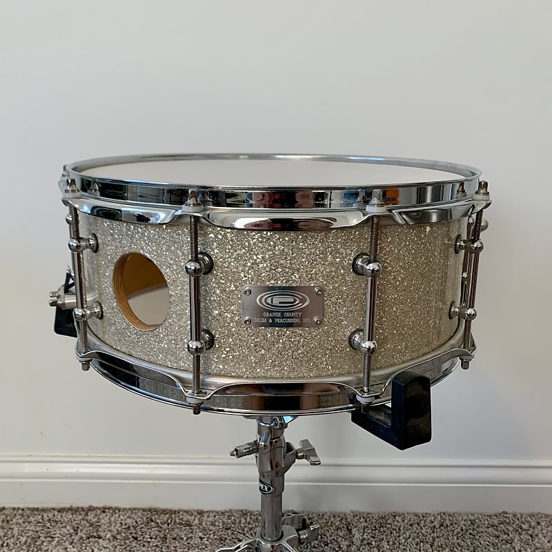 O.C.D.P 6x14" Vented Snare mid-2000s USA - Champagne Sparkle | Reverb
