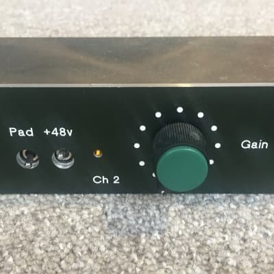 DIY 2 channel Microphone preamp - Green | Reverb