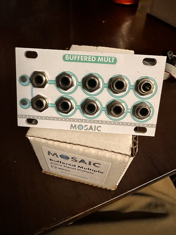 Mosaic Buffered Mult 1U 2021 - White | Reverb