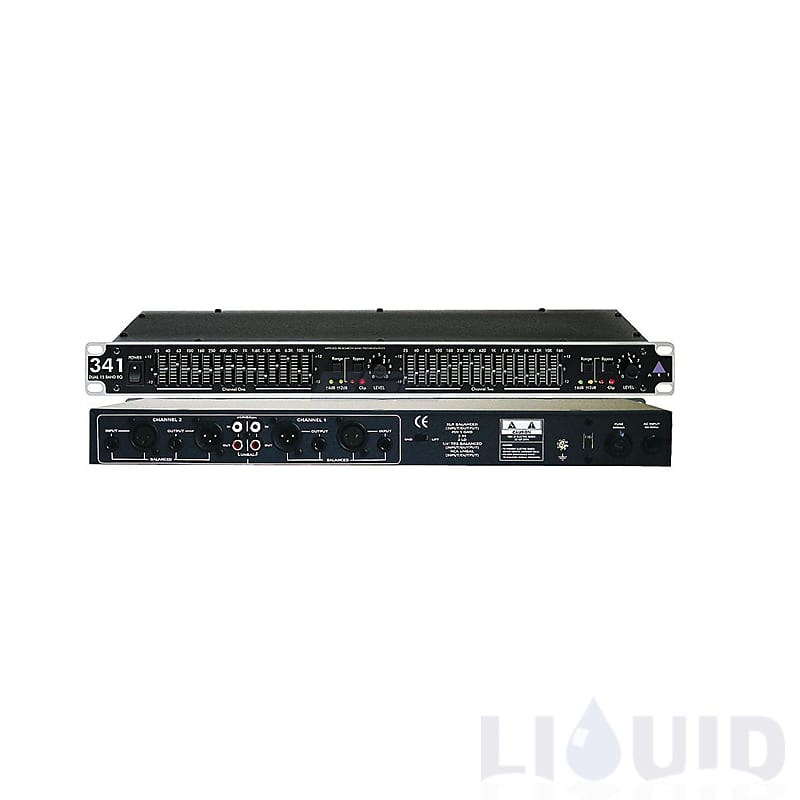 ART EQ341 Dual 15-Band Rackmount Graphic Equalizer | Reverb