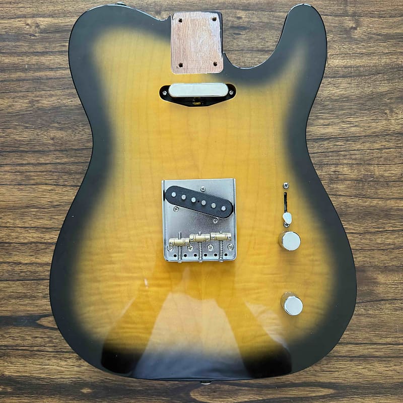 Loaded telecaster body fits fender neck | Reverb