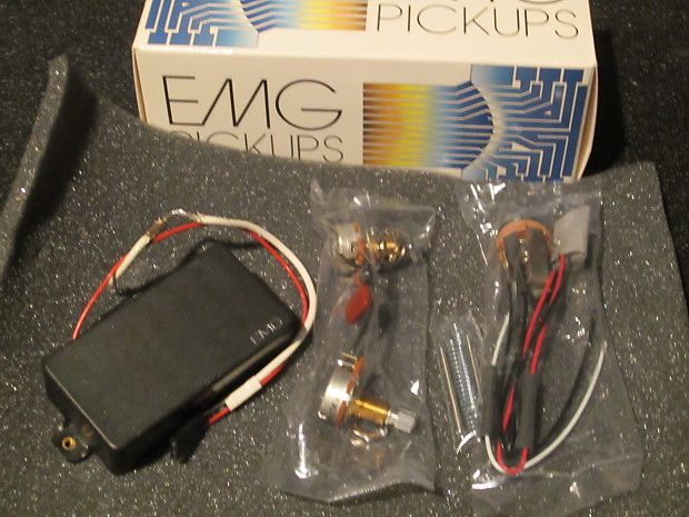 EMG 81 Black Active Guitar Humbucking Pickup MINT/NEW parts | Reverb