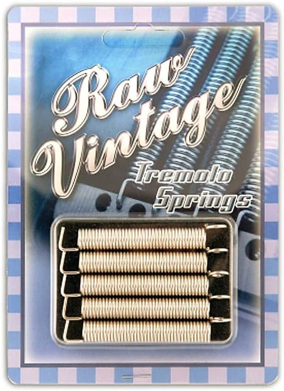 Raw Vintage Upgraded Guitar Replacement Tremolo Springs Set | Reverb