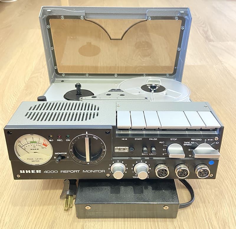 Uher 1990's Uher 4000 Report Monitor AV tape recorder 1988 - | Reverb