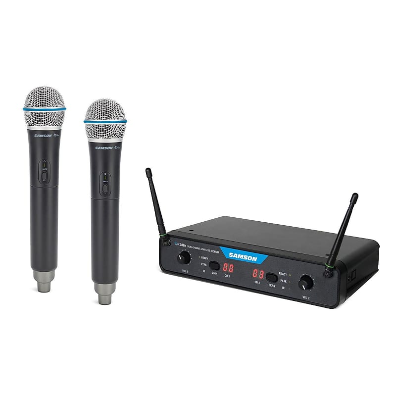 Samson Concert 288x Dual-Channel Handheld Wireless System | Reverb