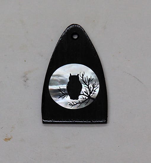 Truss Rod Cover with Owl Silhouette Inlay will fit PRS | Reverb