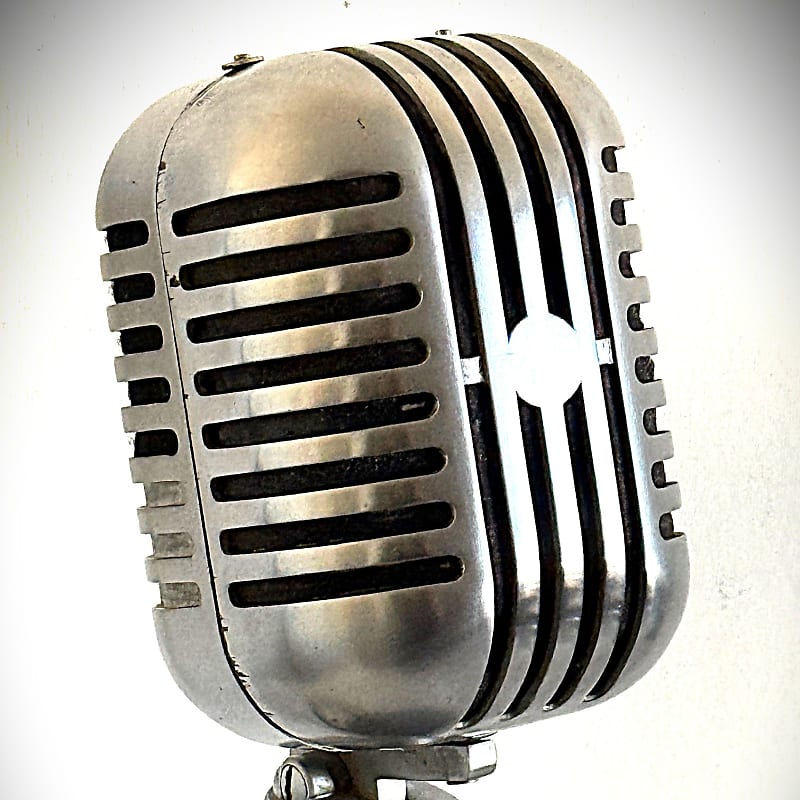 Vintage 1940's TURNER 101 Ribbon/Dynamic Microphone, beauty, | Reverb