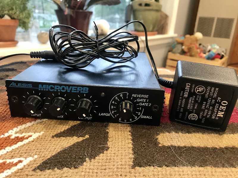 Alesis MicroVerb with Power Supply | Reverb UK