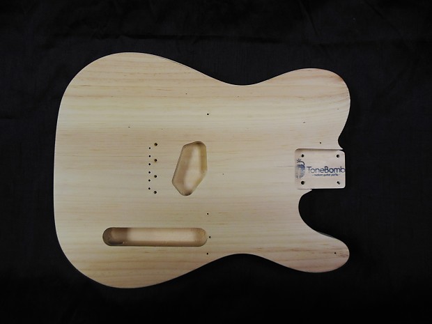 ToneBomb 2-Piece Pine Telecaster/ Esquire Body W/ Control | Reverb