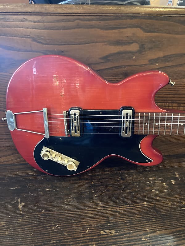 Hofner 60’s solid body “melody maker” 60’s Cherry | Reverb
