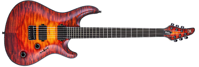 Mayones Regius Core 6 RSi Ryan Siew 3A QM - Lava | Reverb Deutschland