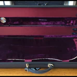 JAEGER Prestige Black leather Violin Case | Reverb