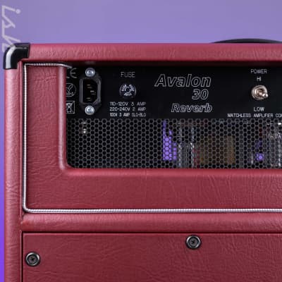Matchless Avalon 30 Watt 112 Combo Reverb Custom Tolex Demo | Reverb