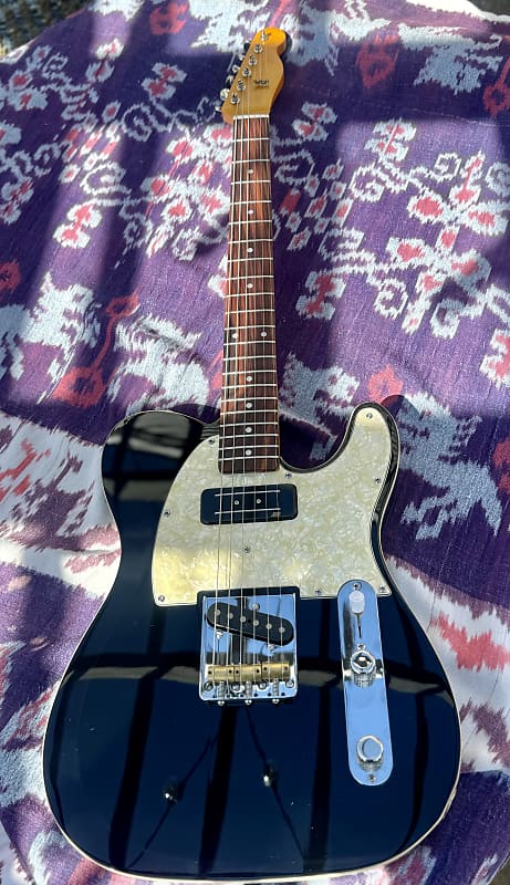 Tuxedo double bound tele with emerson harness/Joe Barden P90 | Reverb