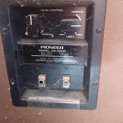 Pioneer CS-R500 Speakers- 1974 | Reverb