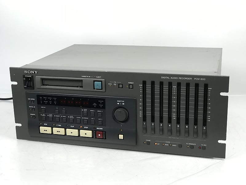 Sony PCM-800 Digital Audio Recorder | Reverb