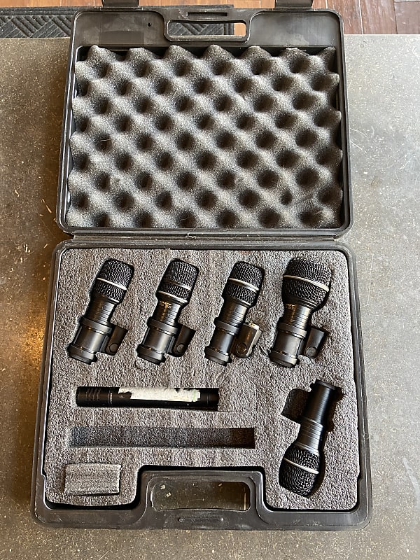 Nady Drum Mics DM 70 DM 80 CM 88 set in case | Reverb