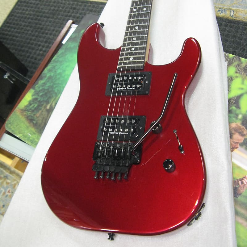 Charvel Model 3A 1980's Candy Apple Red W/Upgrades Seymour | Reverb
