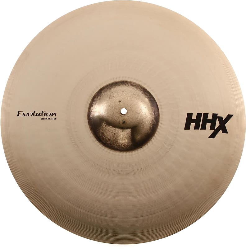 Sabian 20 inch HHX Evolution Crash Cymbal - Brilliant Finish | Reverb