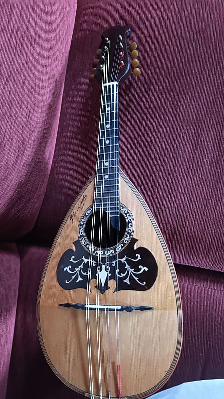 Mandolino Laberte Humbert 1912 | Reverb