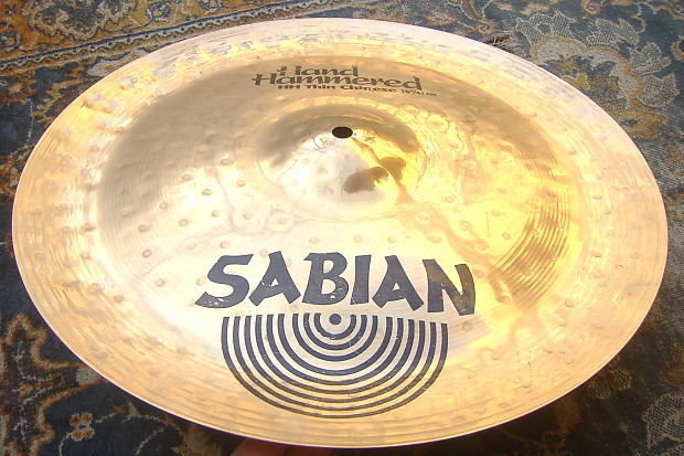 DISCONTINUED BRILLIANT SABIAN HH 16" THIN CHINESE CHINA! 798 | Reverb
