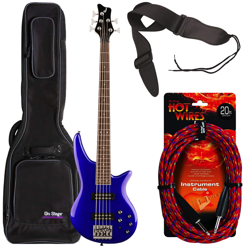 Jackson JS Series Spectra JS3 V 5-String Bass Guitar, Gig | Reverb