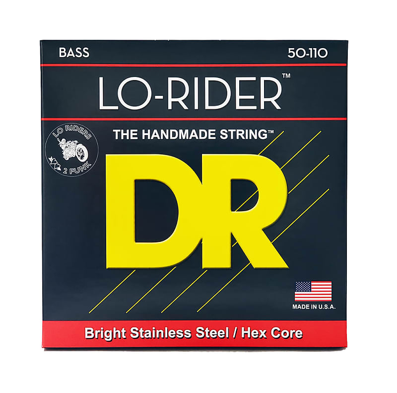 DR EH-50 Lo-Rider Bass Strings - Heavy (50-110) | Reverb