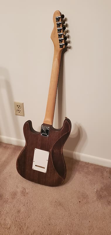 Slick SL57 Stratocaster 2010's Brown Wood Grain | Reverb