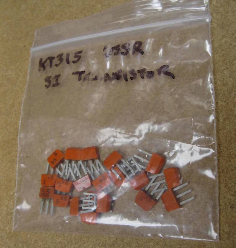KT 315 Silicon Transistors from USSR | Reverb