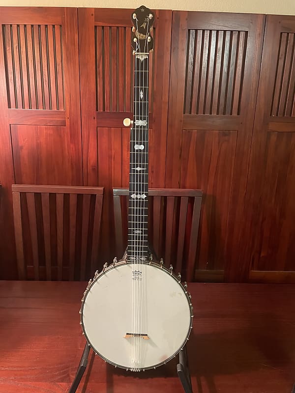 Cole’s Eclipse 1903 Maple semi-clad rim and mahogany neck | Reverb