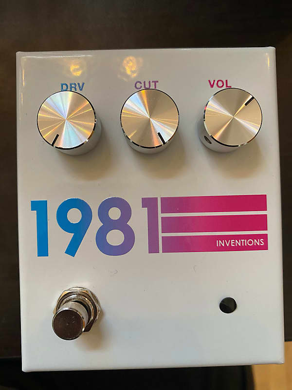 1981 Inventions DRV Overdrive Hyperfade 2019 White | Reverb